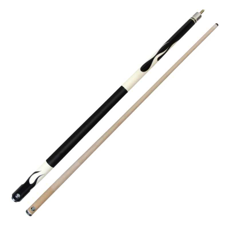 Queue de billard Américain Jonny 8Ball Black Flame 1/2 - 11mm
